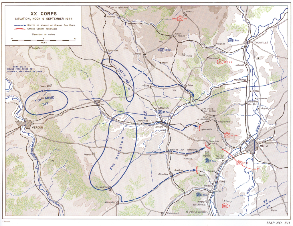 Overview Of The Lorraine Campaign - Normandy To The Rhine